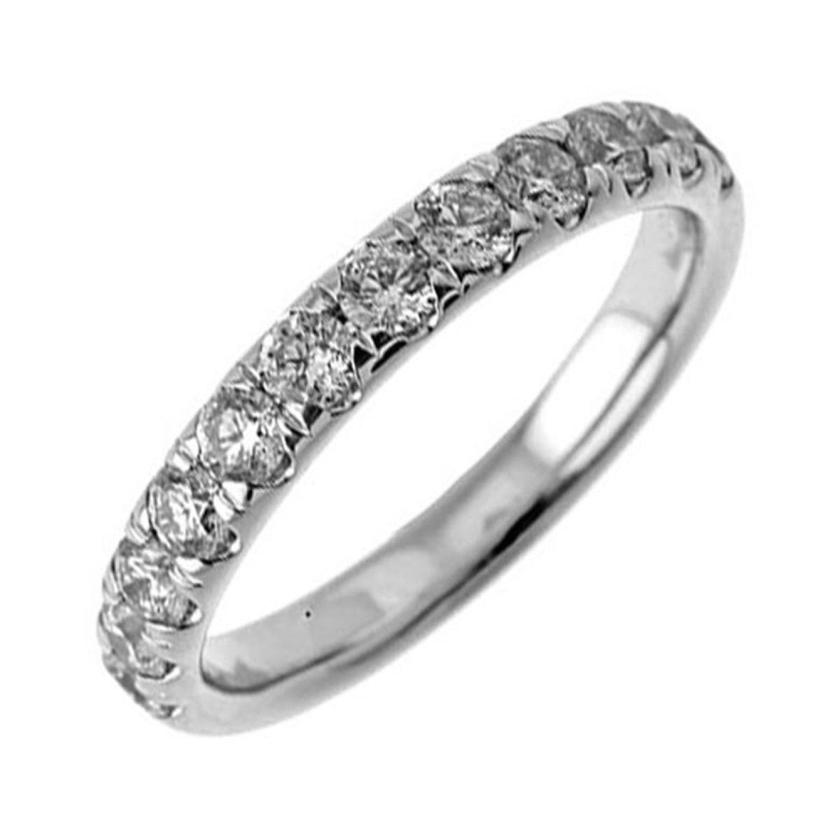 14K White Gold Diamond Wedding Band | Fernbaugh's Jewelers – Fernbaughs ...